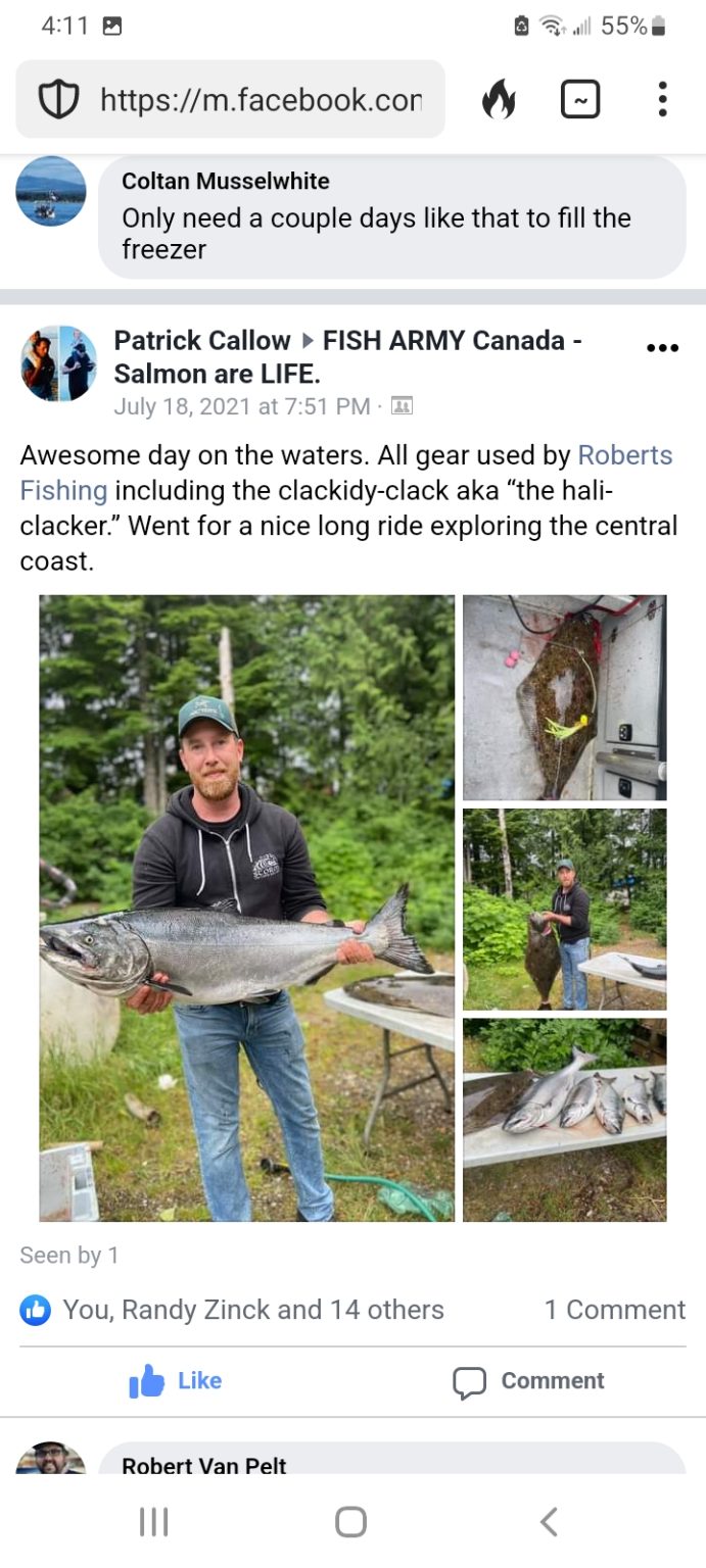 Introducing the award winning Hali Clacker: Successful Bottom Fishing ...